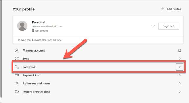 How To Add Edit Or Delete Saved Passwords In Microsoft Edge Thefastcode