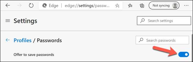 How To Add Edit Or Delete Saved Passwords In Microsoft Edge Thefastcode