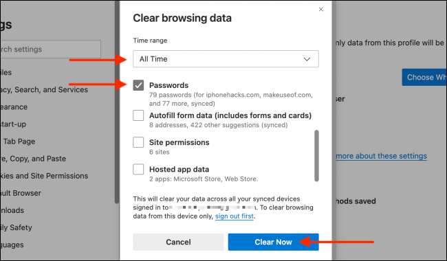 How To Export And Delete Saved Passwords In Microsoft Edge Thefastcode