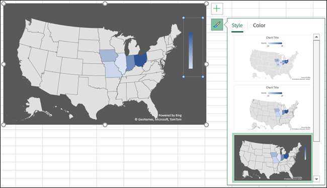 How To Create A Geographical Map Chart In Microsoft Excel Thefastcode