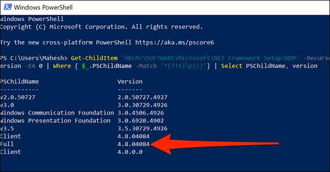 So überprüfen Sie die .NET Framework-Version unter Windows 10 - TheFastCode
