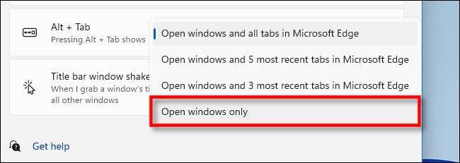 How to Stop Windows 11 from Showing Edge Tabs in Alt+Tab - TheFastCode