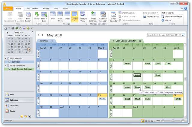 Wyświetl swój kalendarz Google w programie Outlook 2010 - TheFastCode Wyświetl swój kalendarz Google w programie Outlook 2010 - TheFastCode